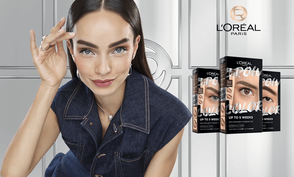 Brow Coloration Silmämeikit » Kulmavärjäys | L'Oréal Paris